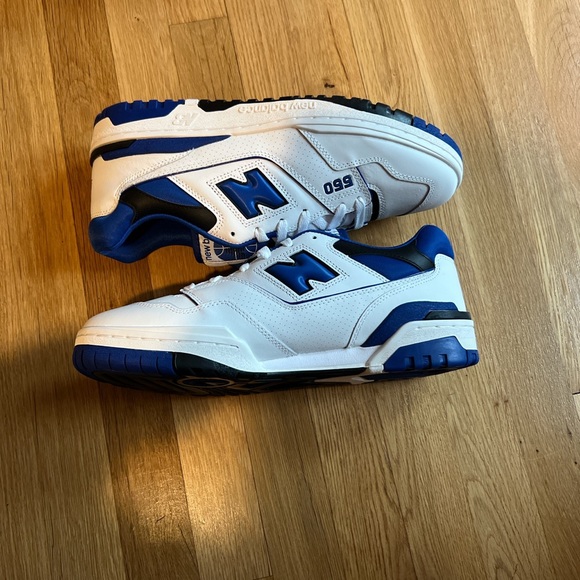 New Balance | Shoes | New Balance 55 White Team Royal | Poshmark